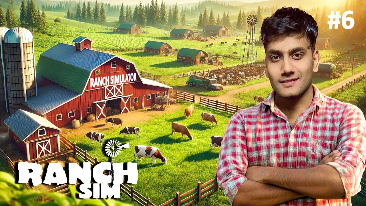RANCH SIM: CREATE A MILLION-DOLLAR FARM 🐄💰 #6 - YouTube