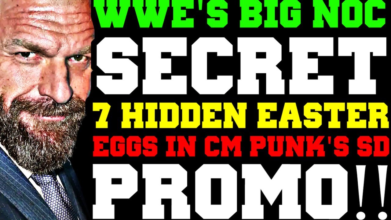 WWE News! 7 Hidden Easter Eggs in CM Punk’s SmackDown Promo! Shocking ...