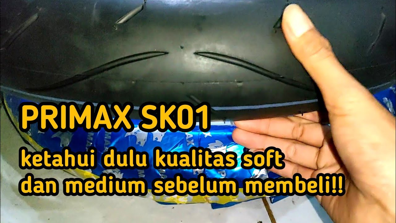 Review ban primax sk01 90/80-17 soft atau medium compound ⁉️ - YouTube