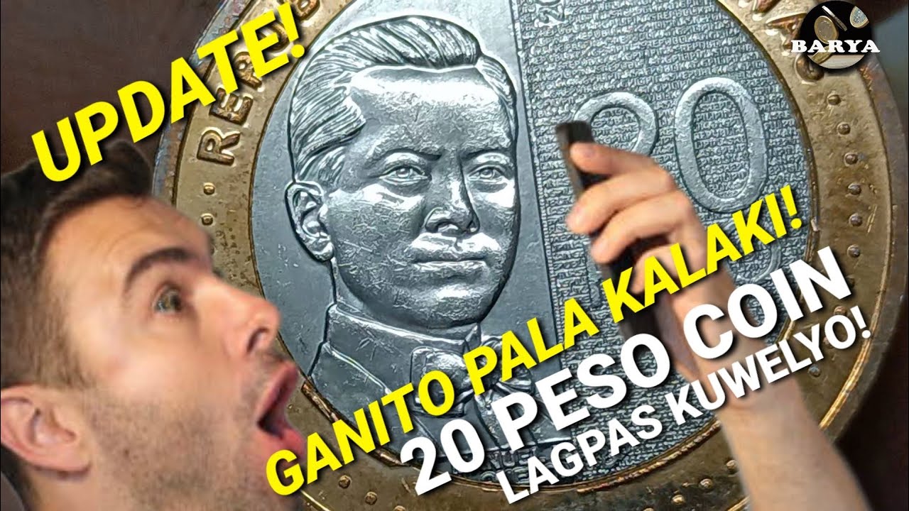 20 PESO COIN of the Philippines TRUE VALUE?! | 20 PESO COIN Lagpas ...