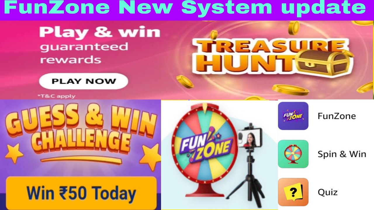 Amazon Guess & Win challenge ₹50 Today | Amazon treasuper hunt Quiz ...