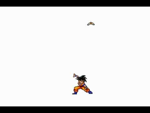 dragon ball z goku vs link sprites - YouTube