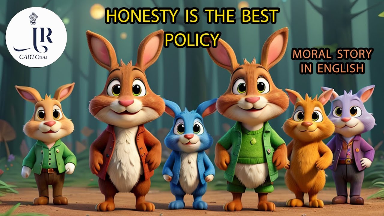 Honesty Is The Best Policy: Tale in English | cartoons for kids | moral ...