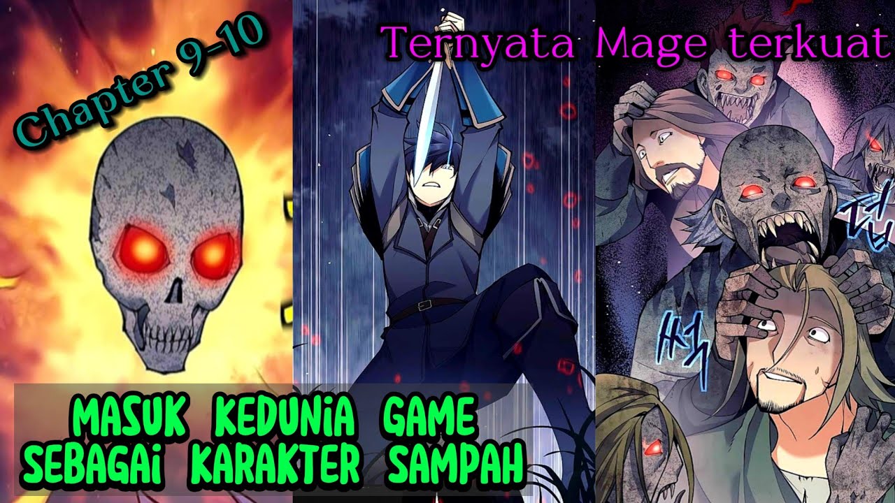 Masuk Kedunia Game Sebagai Karakter Sampah Chapter 9 - 10 Alur Cerita Manhwa Manhua Manga - YouTube