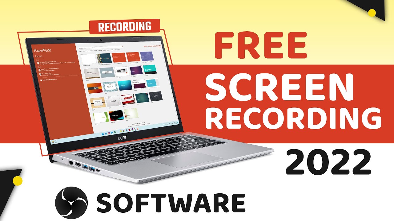 Free Screen Recording Software for Laptop & Desktop. - YouTube