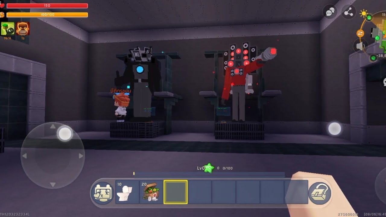 Es game Mini World mobile game ep.136 CAMERAMAN MUSEUM - YouTube