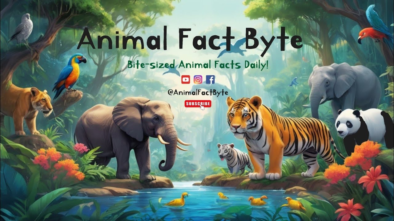 Animal Facts | Dive into the Wildlife World! #wildlife #animals - YouTube