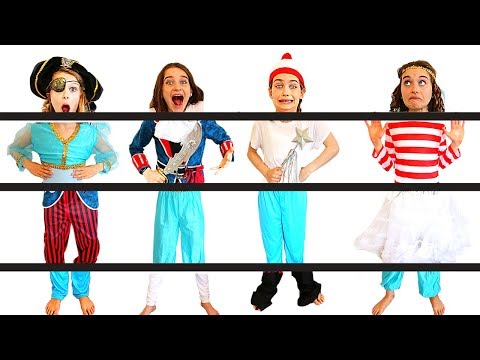 WE'RE MIXED UP! PUT OUR FANCY DRESS OUTFITS BACK TOGETHER AGAIN Challenge By The Norris Nuts