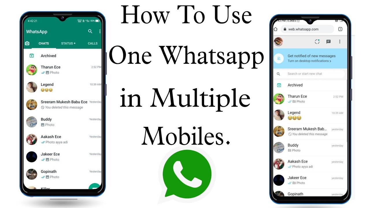 How to Use one Whatsapp in multiple Mobiles(Devices) || #whatsapp # ...