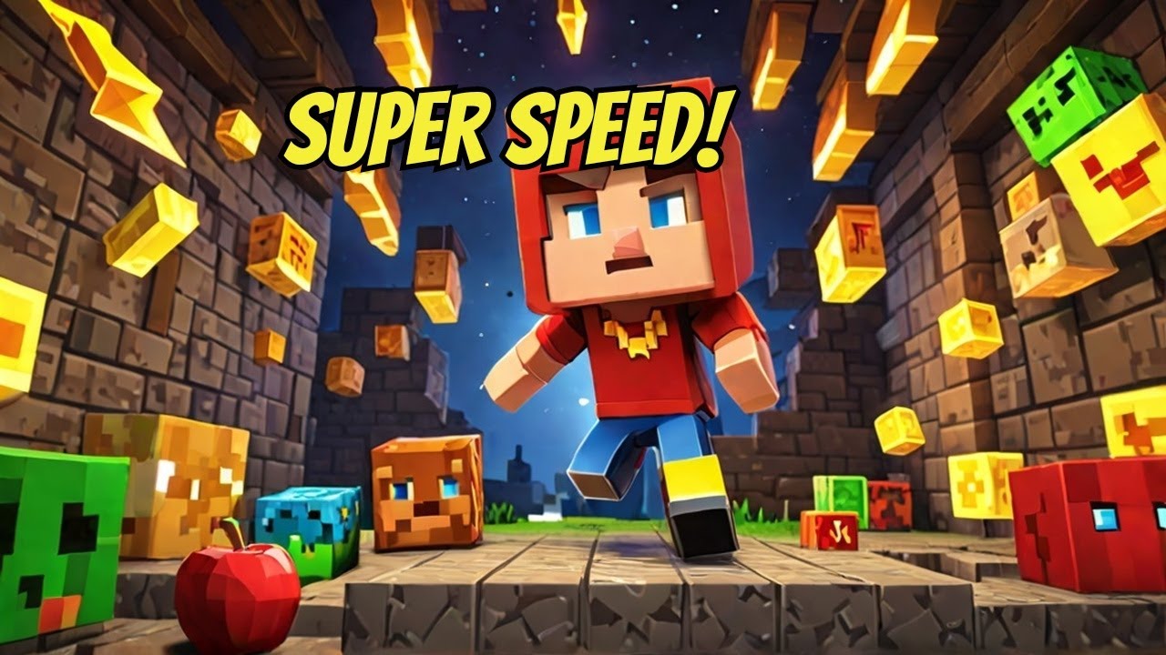 BECOMING FLASH in MINECRAFT! - YouTube