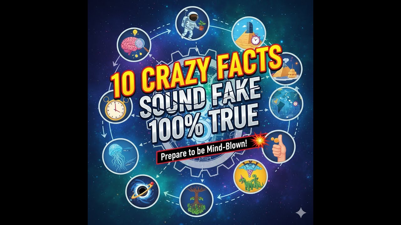 10 Crazy Facts That Sound Fake but Are 100% True - YouTube