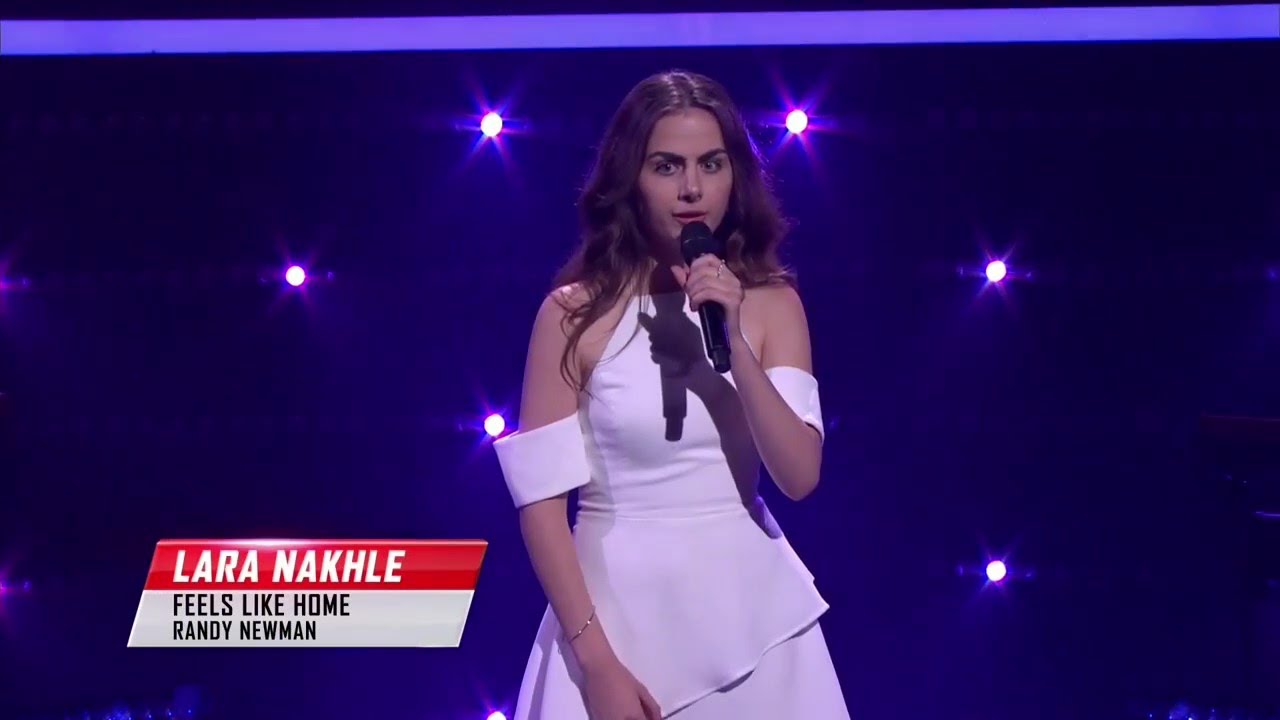 Lara Nakhle - Feels Like Home | The Voice Australia 6 (2017) | Blind ...