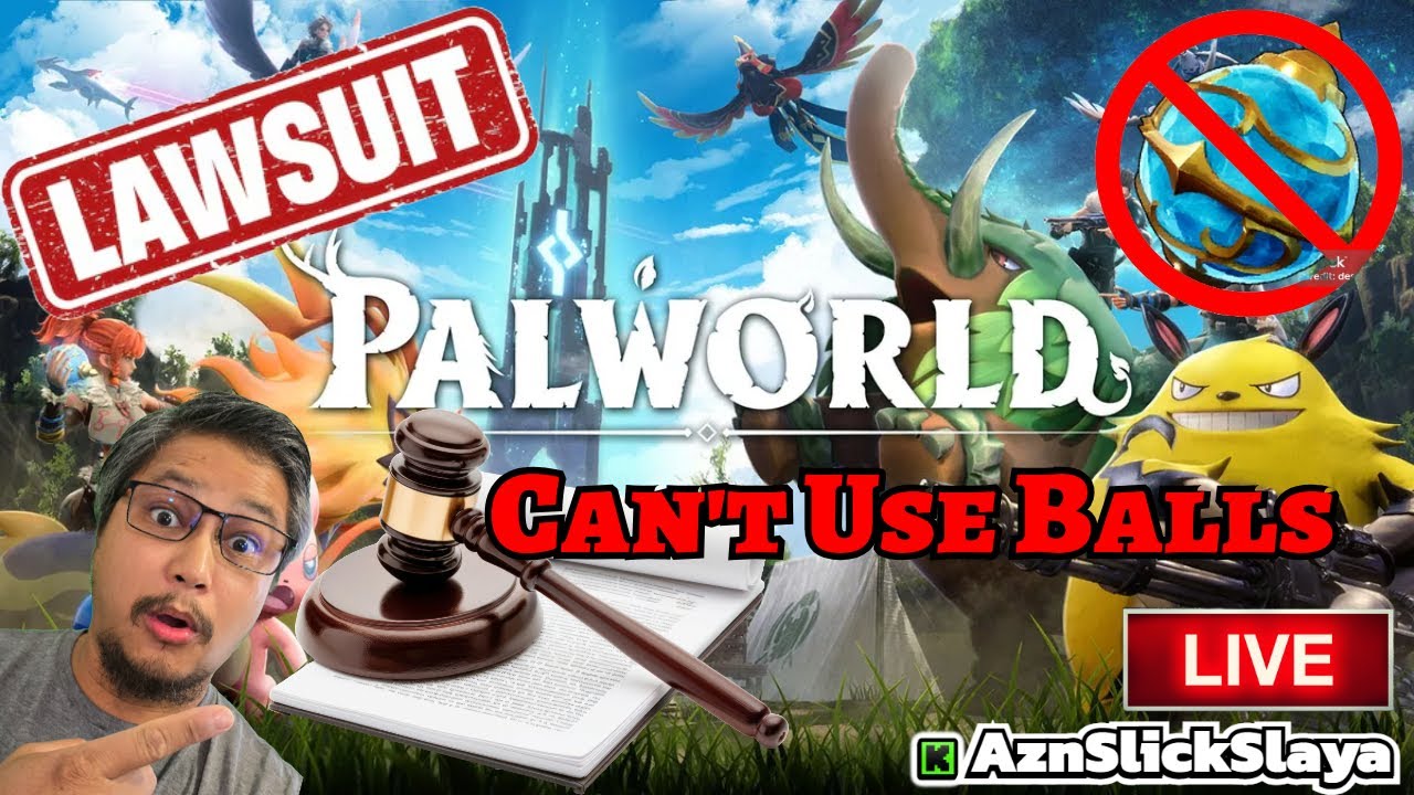 🔴LIVE - Palworld - Pokemon says no balls. - YouTube