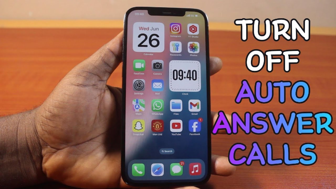 How to Turn Off Auto Answer Calls on iPhone on iOS 18 - YouTube