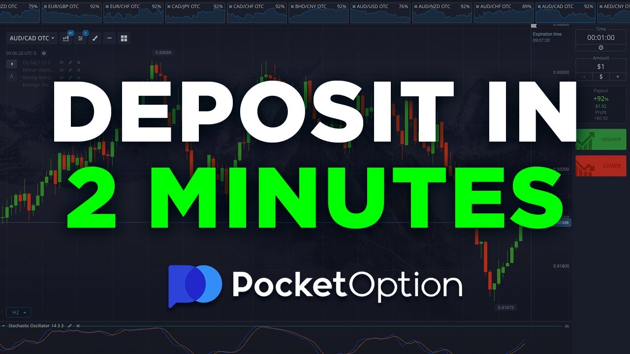 Make a Deposit Into Pocket Option in 2 MINUTES - YouTube