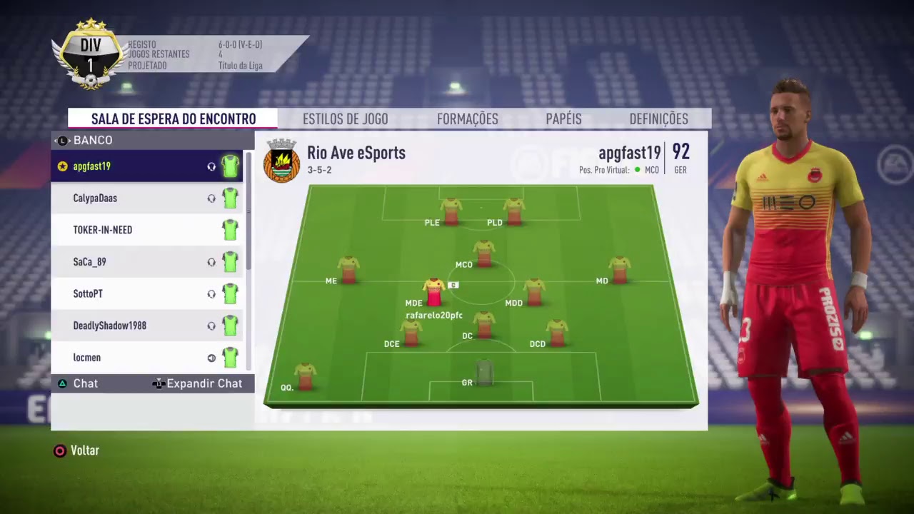 EGN eSports FPF vs Rio Ave FC eSports Liga Portuguesa eSports Pro Clubs ...