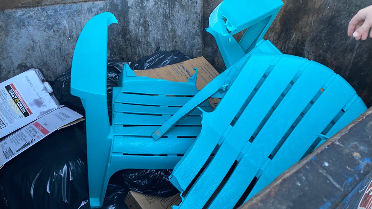 We need to boycott plastic chairs - YouTube