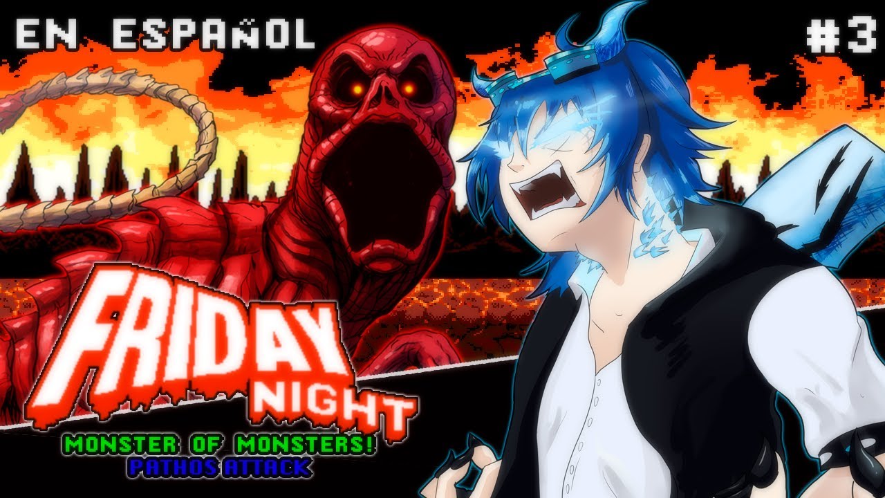 【FNF】FRIDAY NIGHT MONSTER OF MONSTERS!: PATHOS ATTACK | ¡¡GODZILLA VS ...