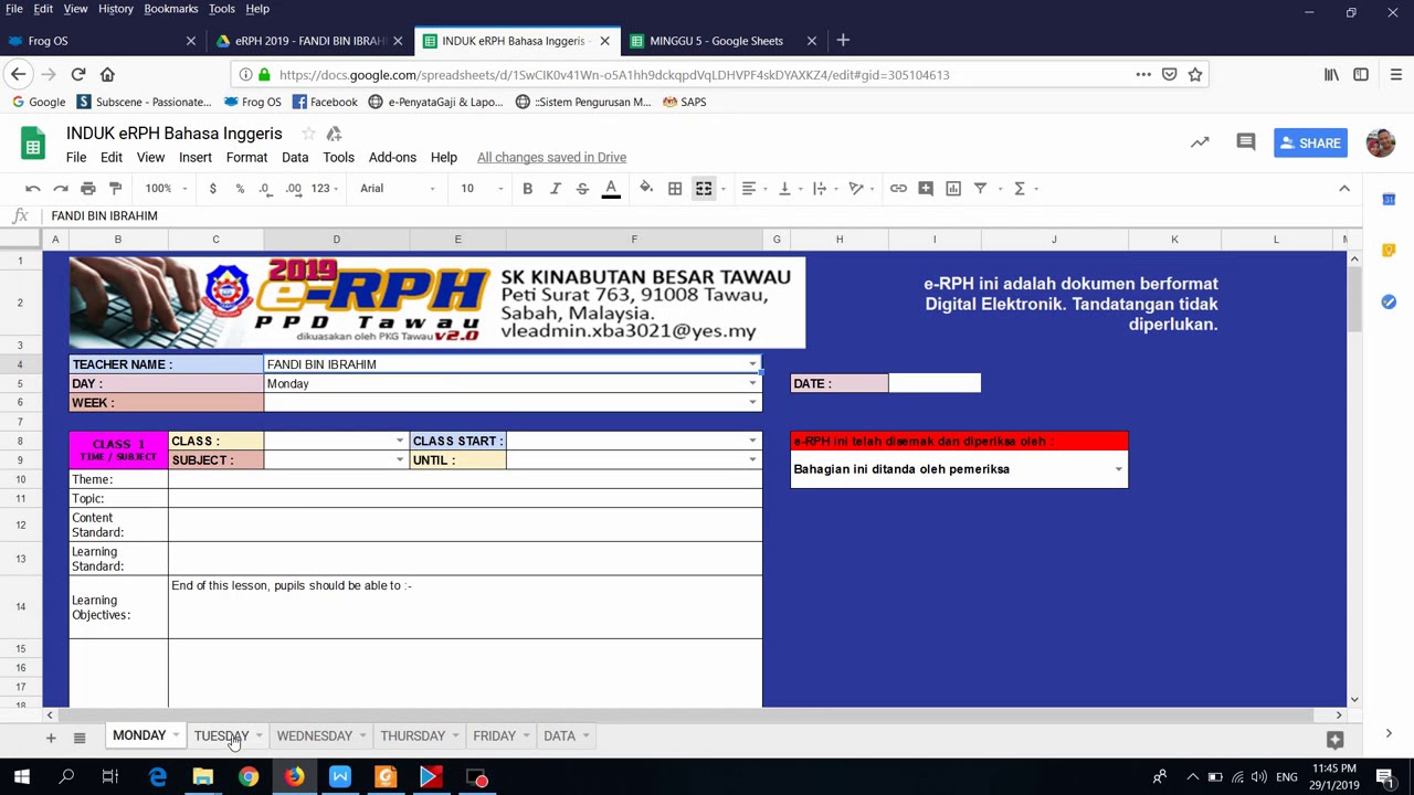 TUTORIAL e-RPH 2019 - YouTube
