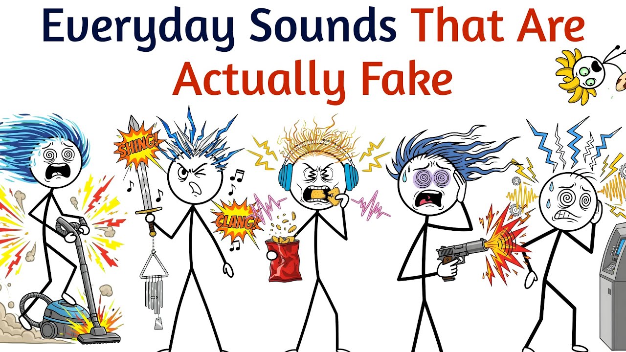 Everyday Sounds That Are Actually Fake - YouTube