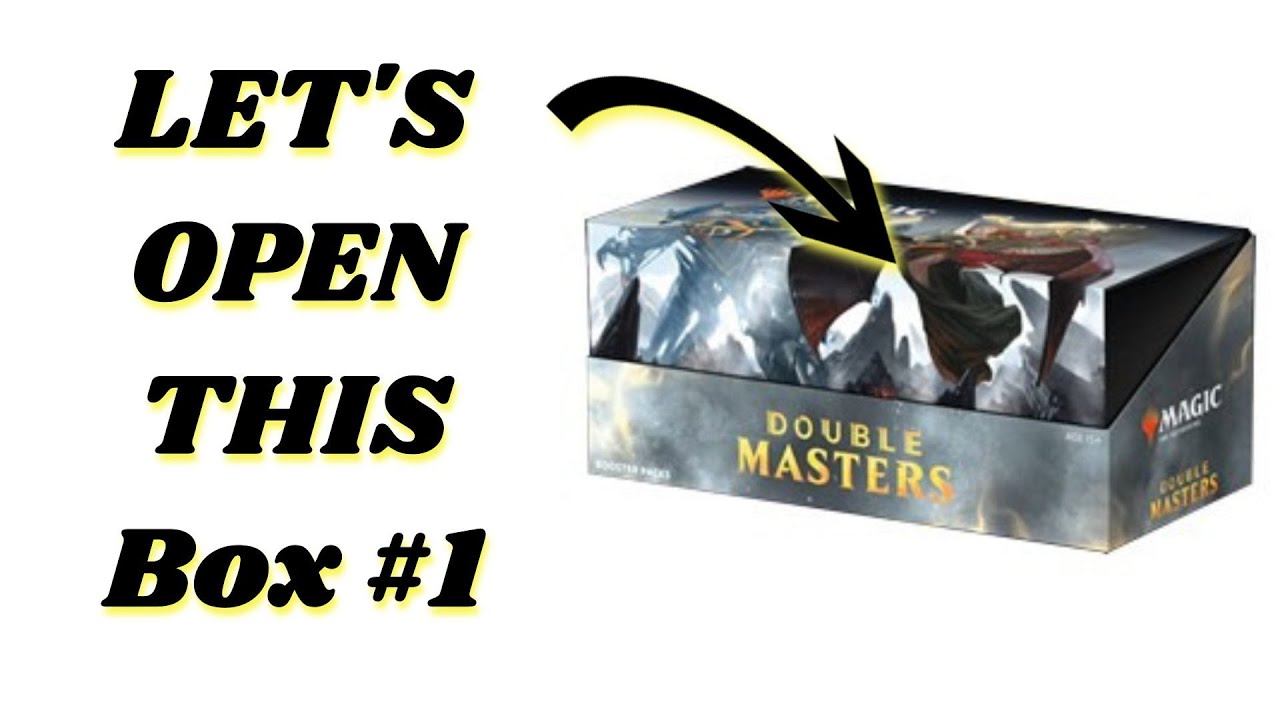 DOUBLE MASTERS BOX OPENING!!! - Box #1 - YouTube