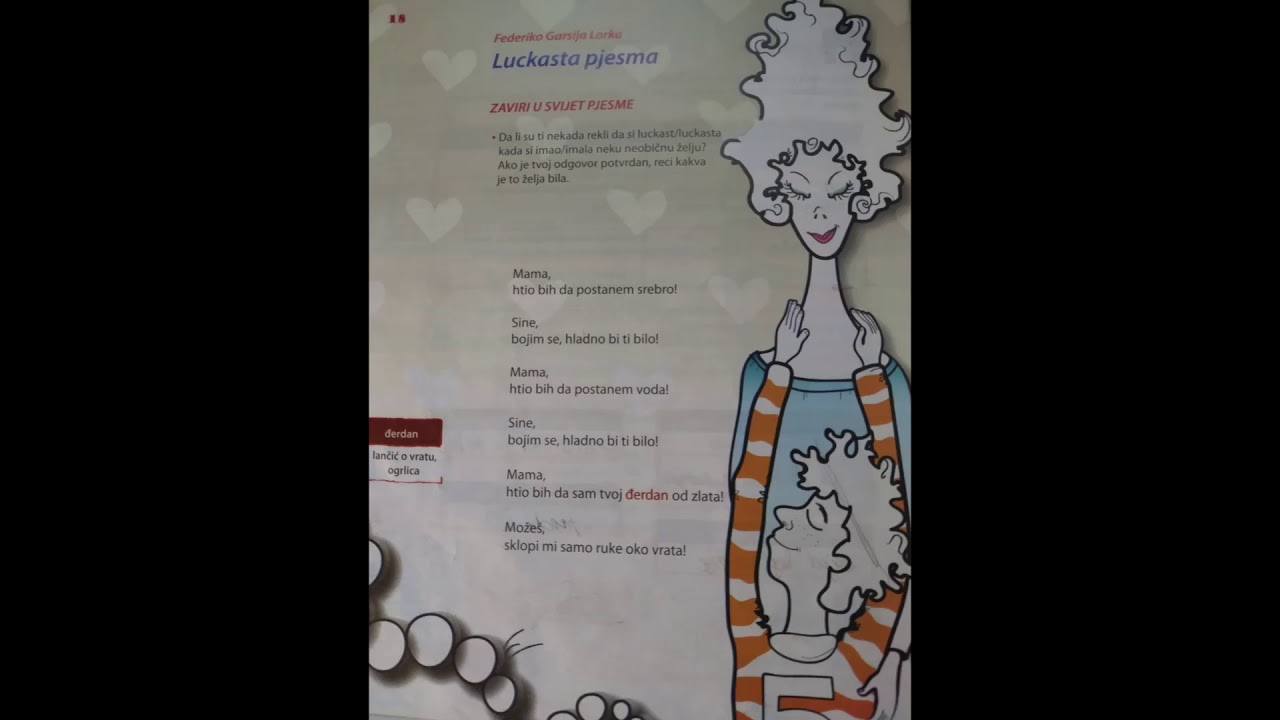 "Luckasta pjesma", Federiko Garsija Lorka / KAZIVANJE STIHOVA - YouTube