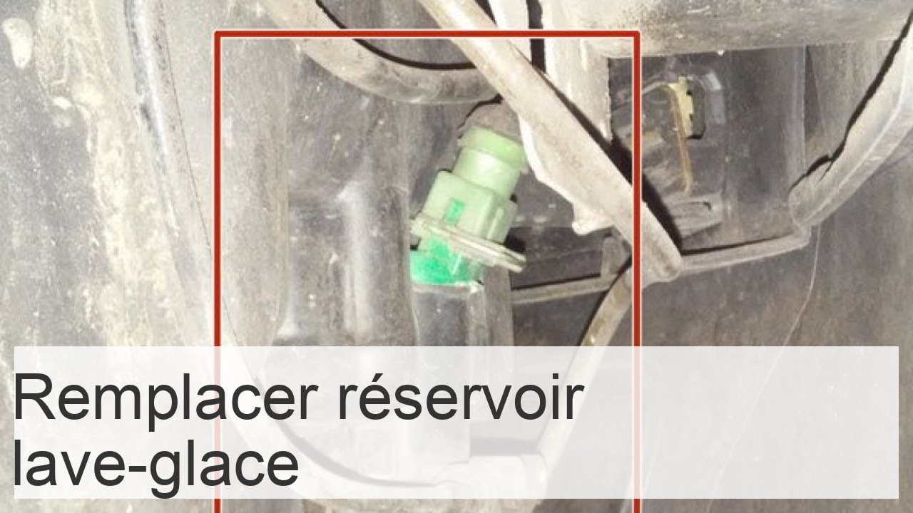 Comment changer le réservoir de lave-glace • Fiches Auto 24 - YouTube