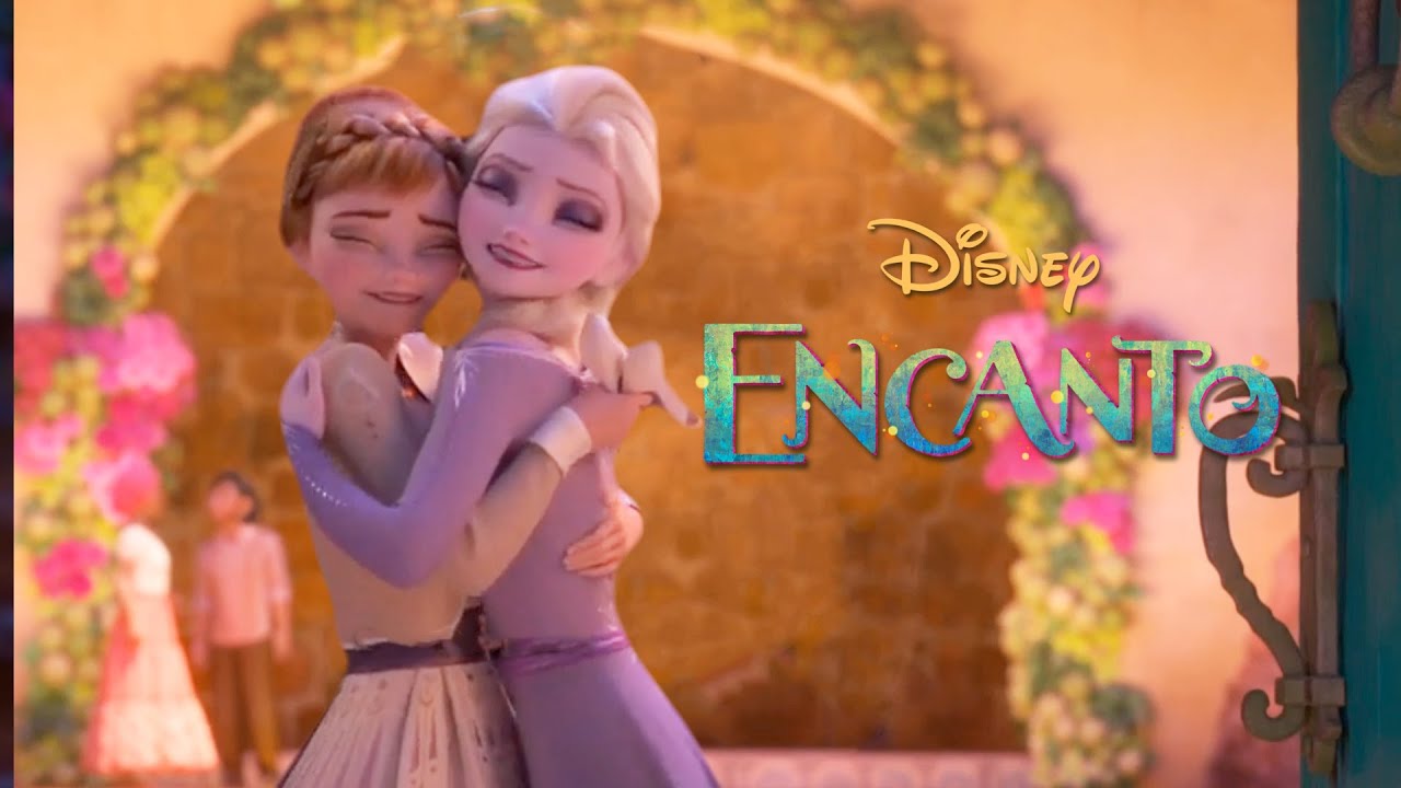 Princesses Anna and Elsa visit Isabela Madrigal again | "Encanto ...