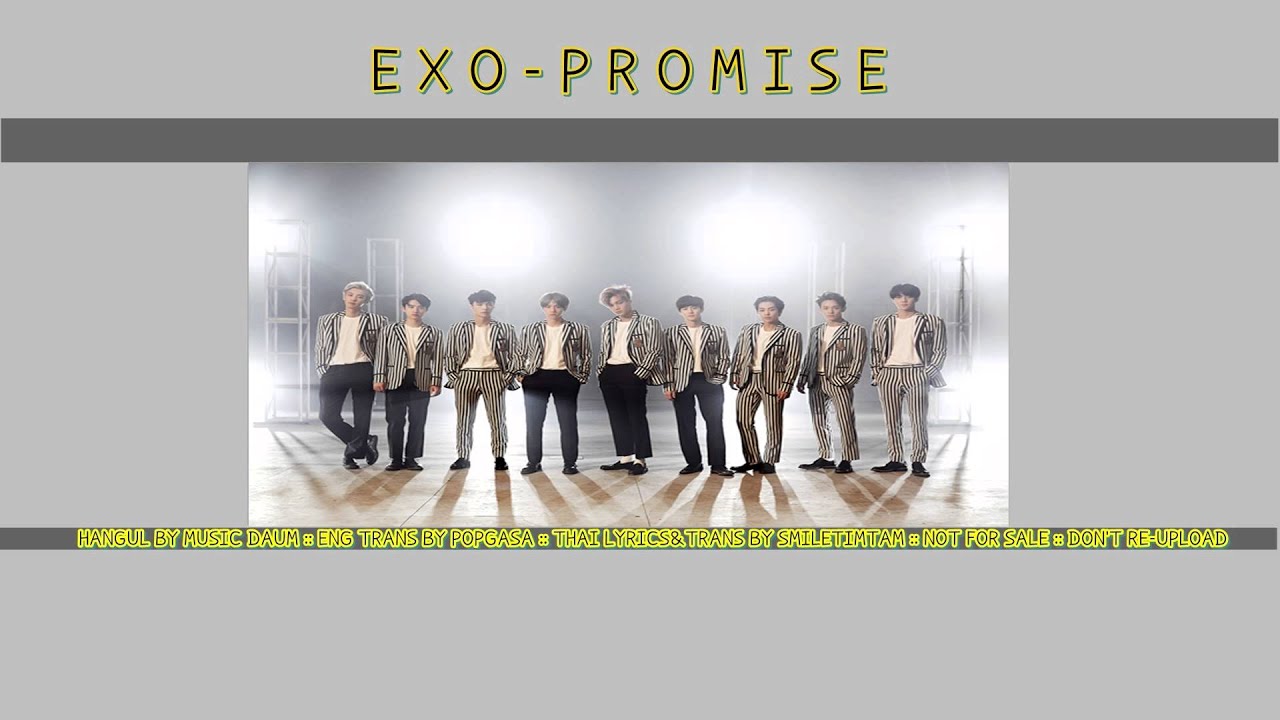 [THAISUB] EXO - PROMISE (Chinese Ver.) - YouTube