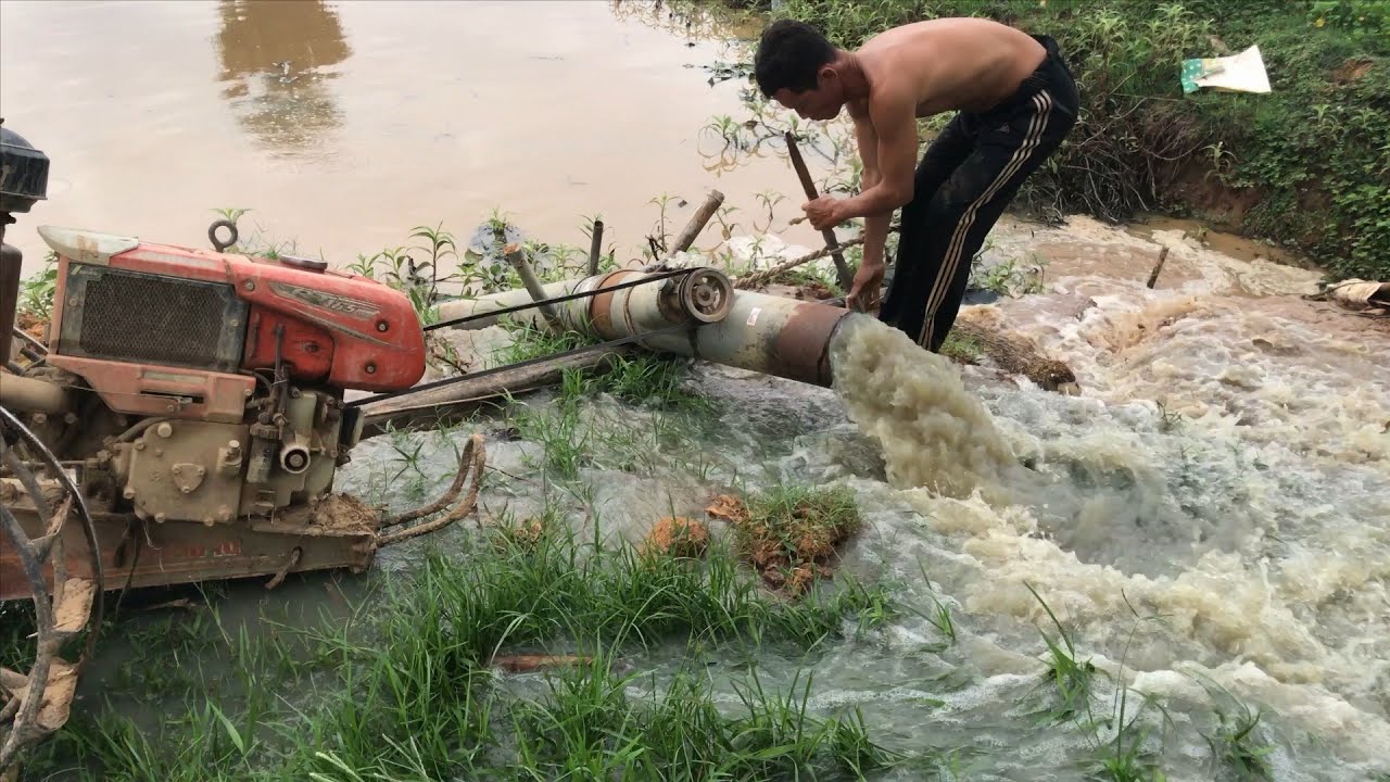 Recycling water pump - YouTube