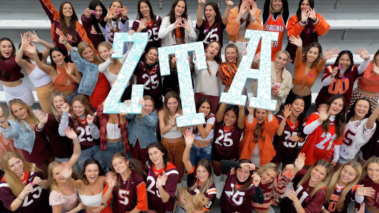 Zeta Tau Alpha - Virginia Tech - Recruitment 2022 - YouTube