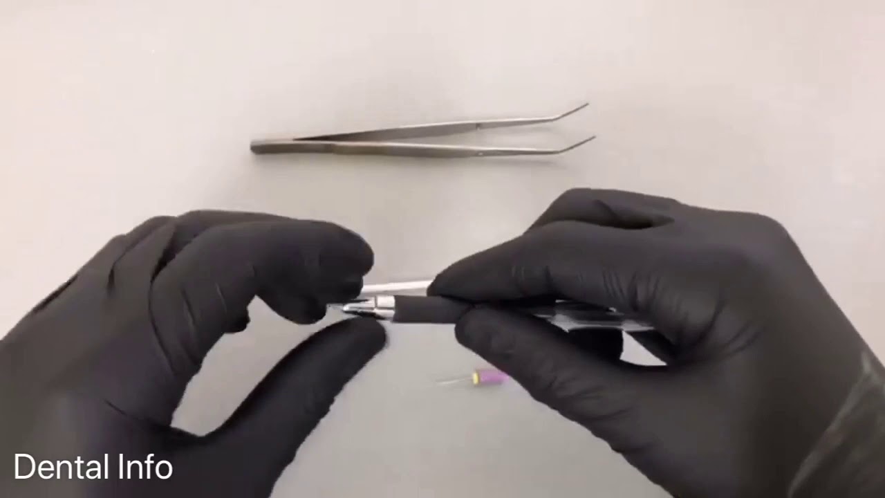 Dental Trick | Simple Resin Instrument (Tint & Fissures) - YouTube