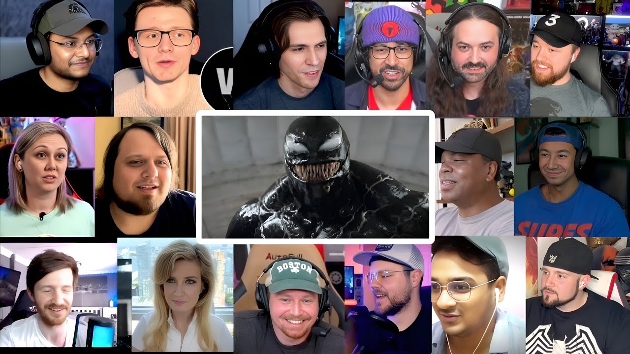 Venom: The Last Dance - Official Trailer Reaction Mashup - Tom Hardy ...