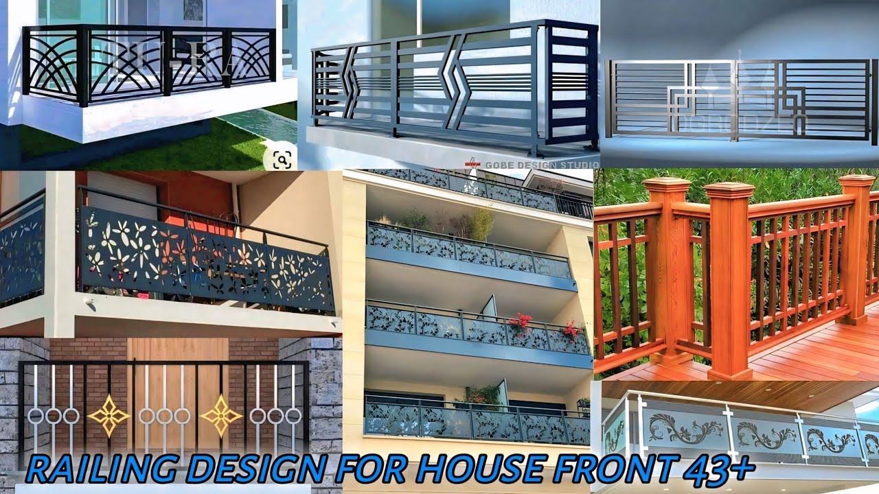 railing design for house front 2025 trends @plasterwork96 - YouTube