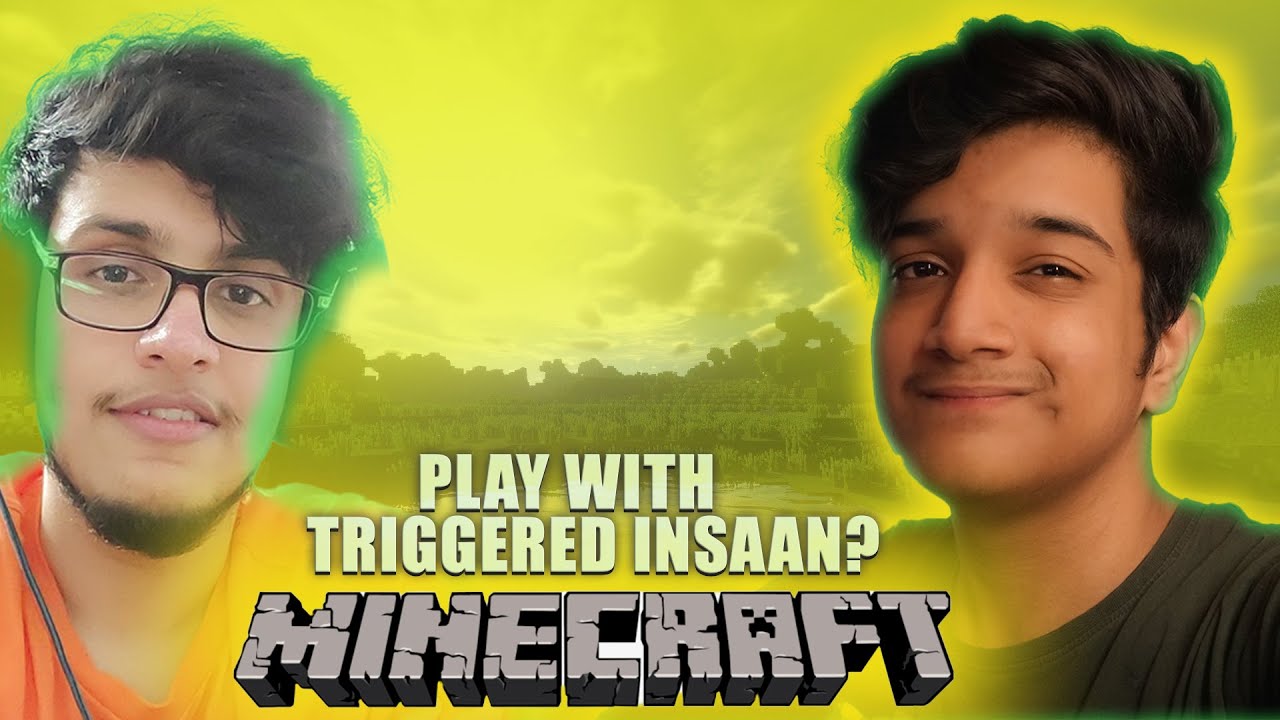 Minecraft Play With Trigger Insaan ? 🤣 | liveraid #liveraids - YouTube