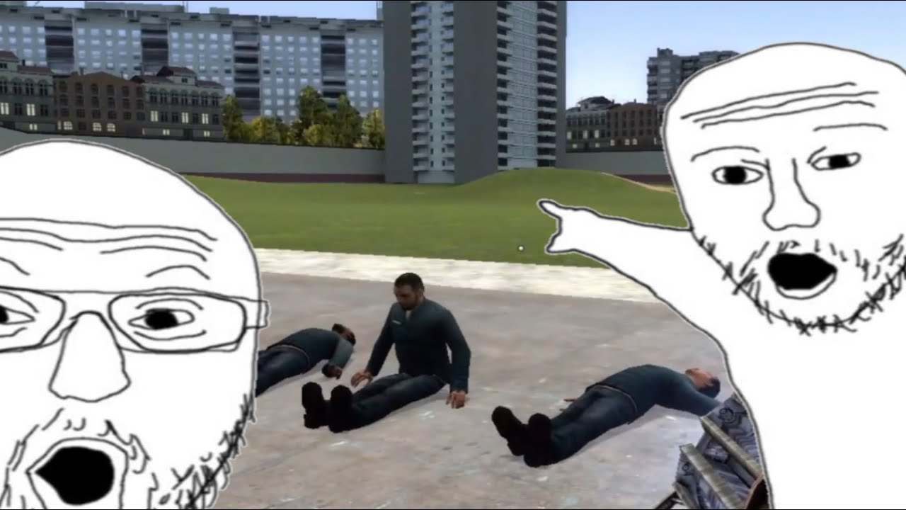 Recreating the spooky gmod ragdoll - YouTube