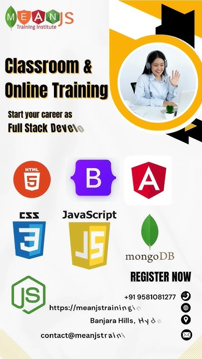 Full Stack Development Training | MeanJS Training Institute - YouTube