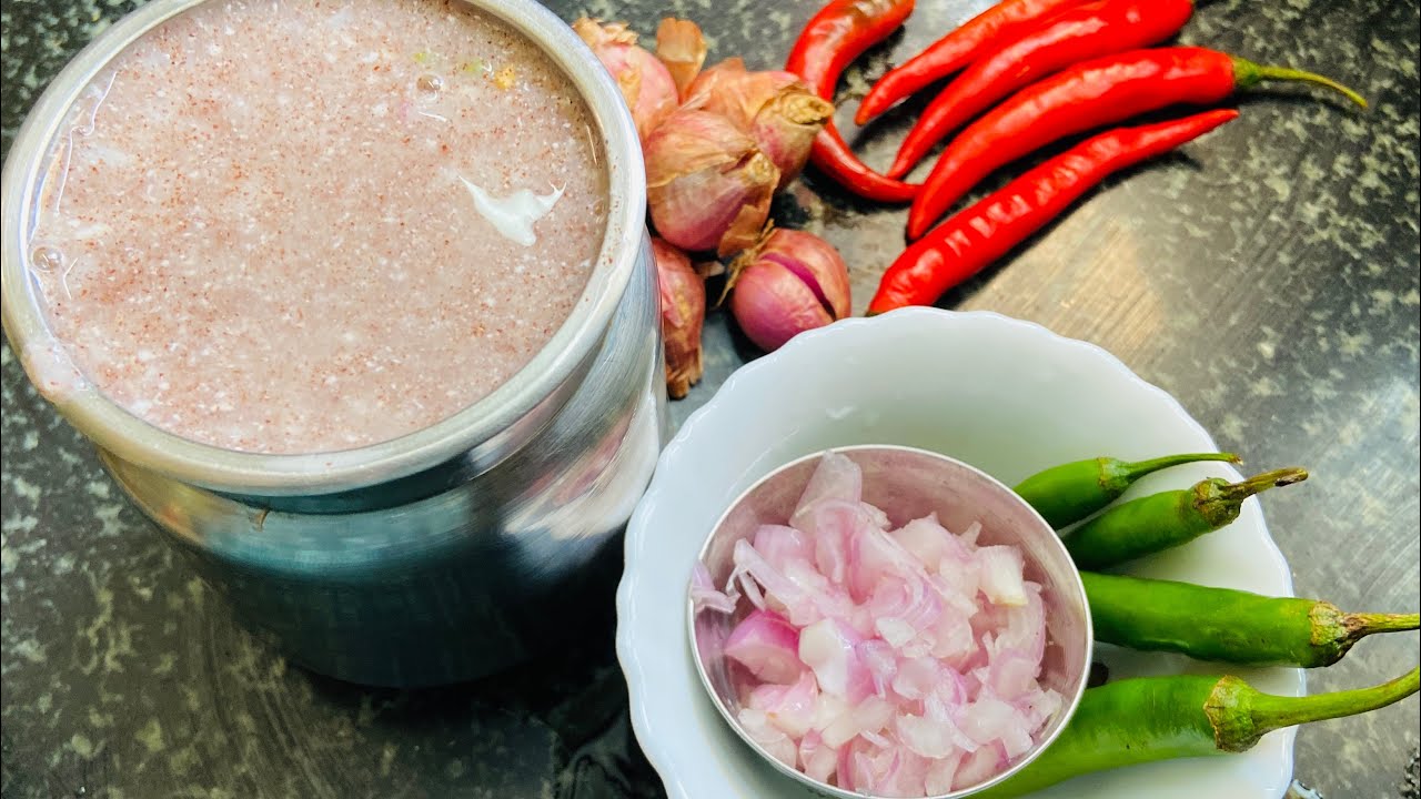 How to make Ragi koozh | கேழ்வரகு கூழ் | Summer Special Ragi Koozh ...