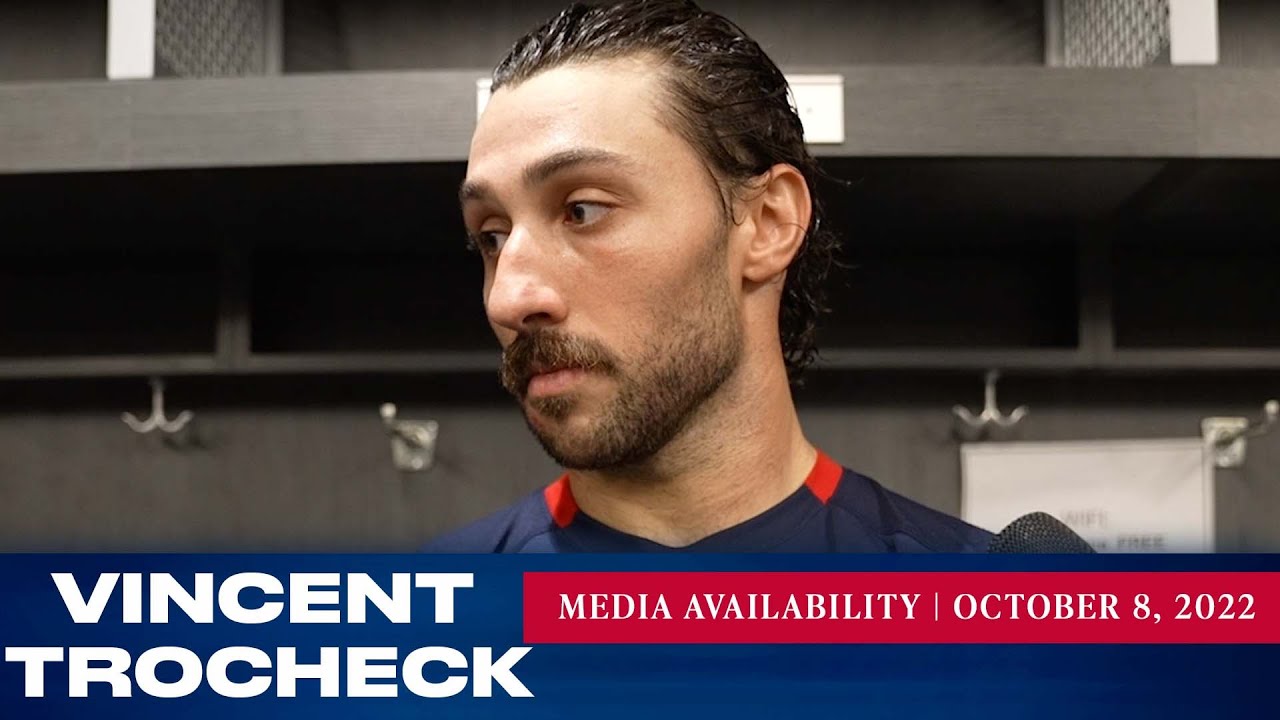 New York Rangers: Vincent Trocheck Postgame Media Availability | Oct. 8 ...