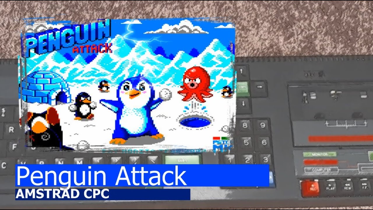Amstrad CPC -=Penguin Attack=- - YouTube