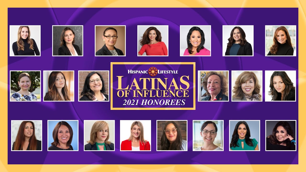 Hispanic Lifestyle's 2021 Latinas of Influence - YouTube