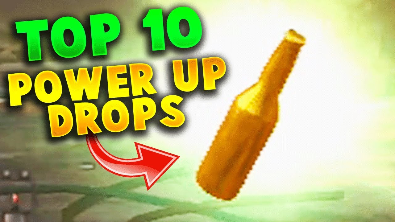 Top 10 Power-Up Drops in COD Zombies History (WAW-BOCW) - YouTube