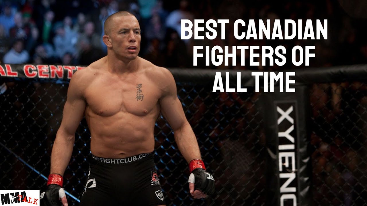 Top 10 Greatest Canadian MMA Fighters of All Time - YouTube
