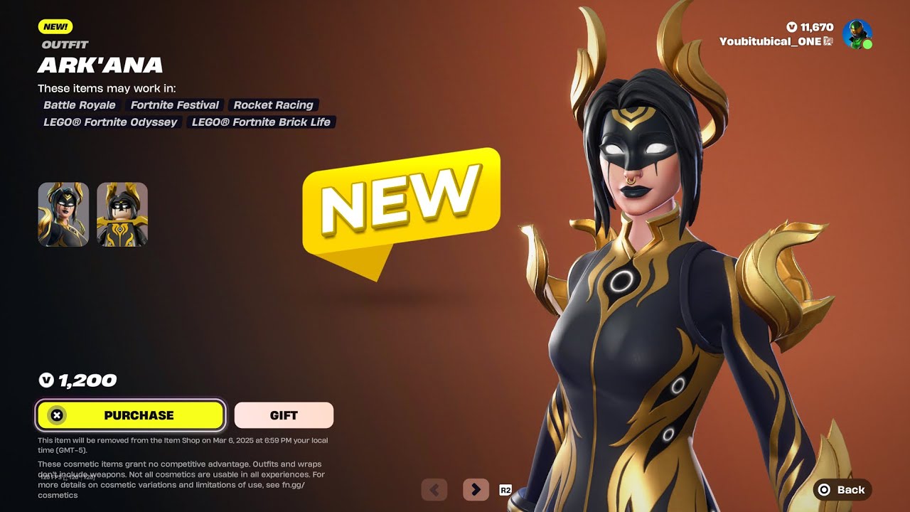 *NEW*ARK'ANA& 360 EMOTE ! March 3rd , 2025 Fortnite ItemShop | Chapter ...