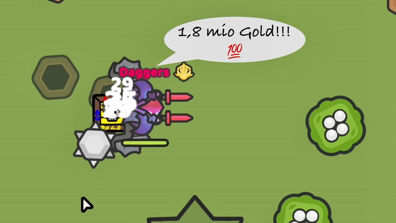 Reaching 1 Mio. Gold w/ *EVERY SINGLE* Weapon in Sploop.io💯😮‍💨 | Part 2: Daggers - YouTube