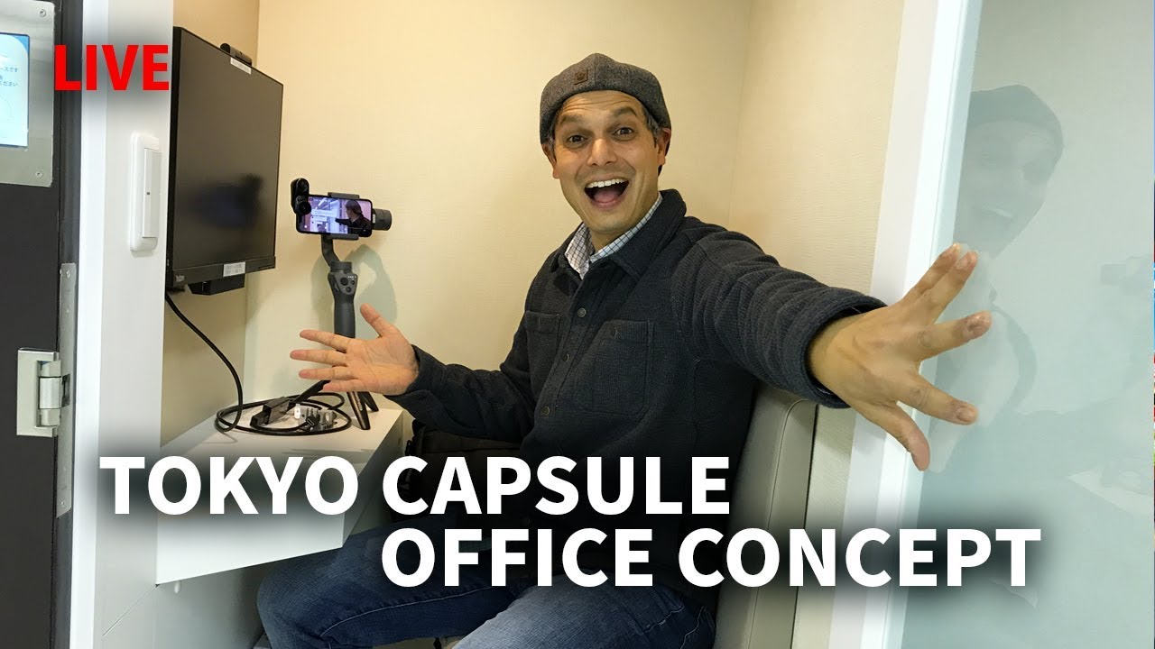 Capsule Office Concept Inside Tokyo Station - YouTube