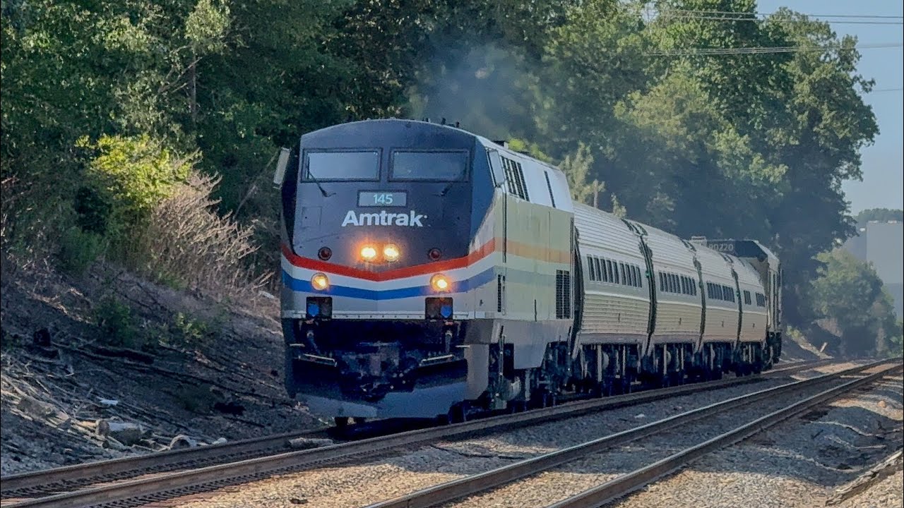 FAST Amtrak Downeasters Trains! 4K HD - YouTube