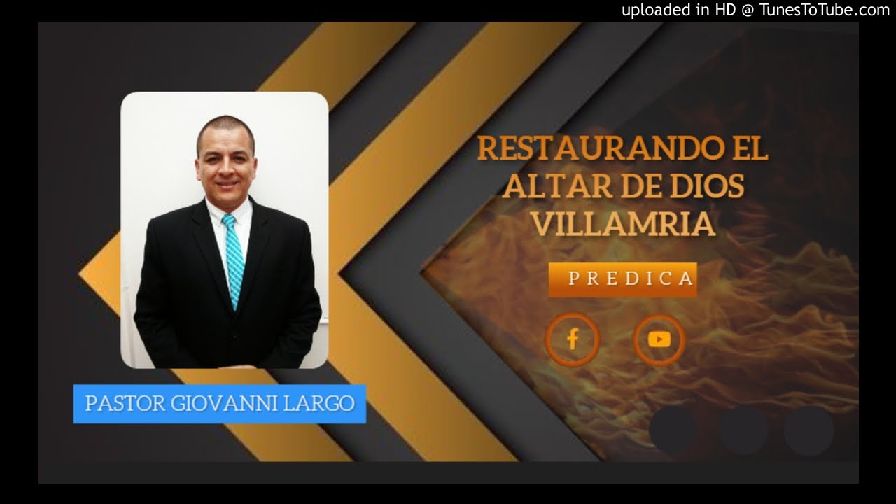 Mensaje: "La Prueba" Jueves 02 Julio de 2020. Pastor Giovanni Largo ...