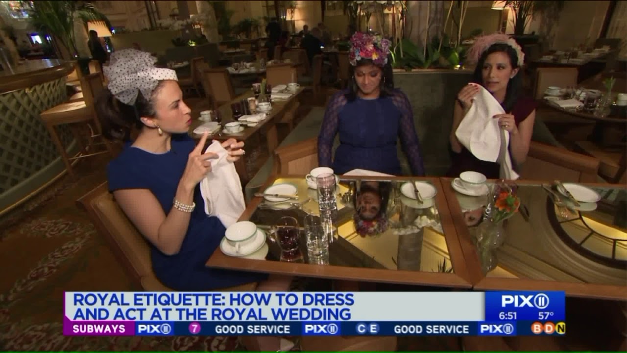 Royal Etiquette: How to dress and act at the royal wedding - YouTube