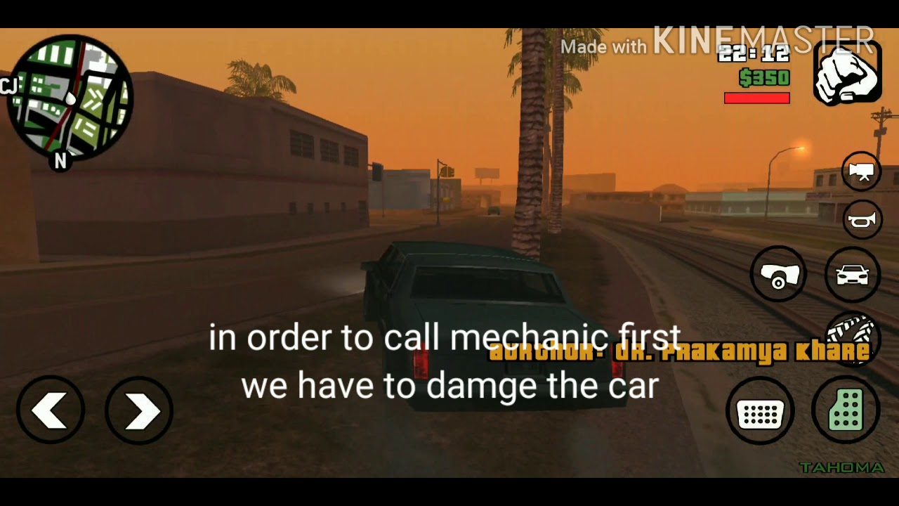 GTA SA Android Car Mechanic System Mod - YouTube